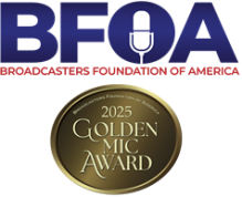Brian Lawlor Honored with 2025 Golden Mic Award by BFOA